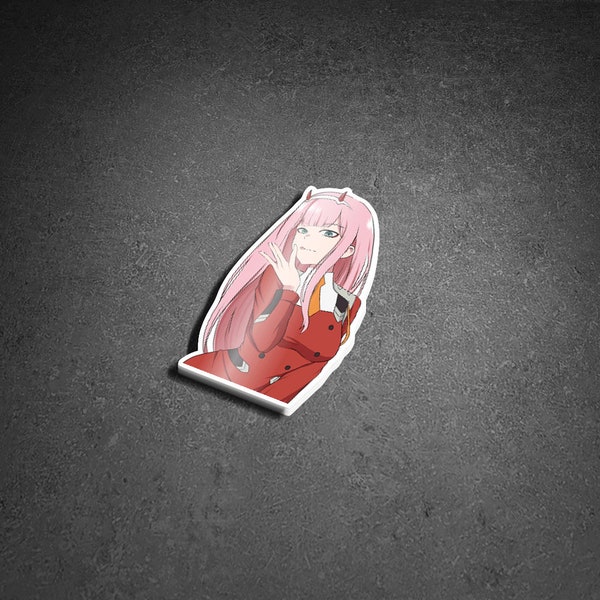 Zero Two Stickers - Etsy