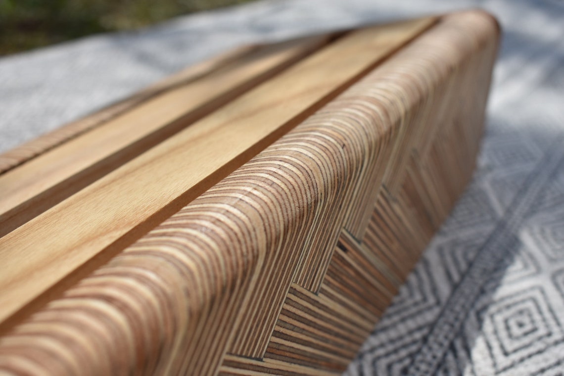 Wooden Braids Oak & Plywood Pattern Pedalboard | Etsy
