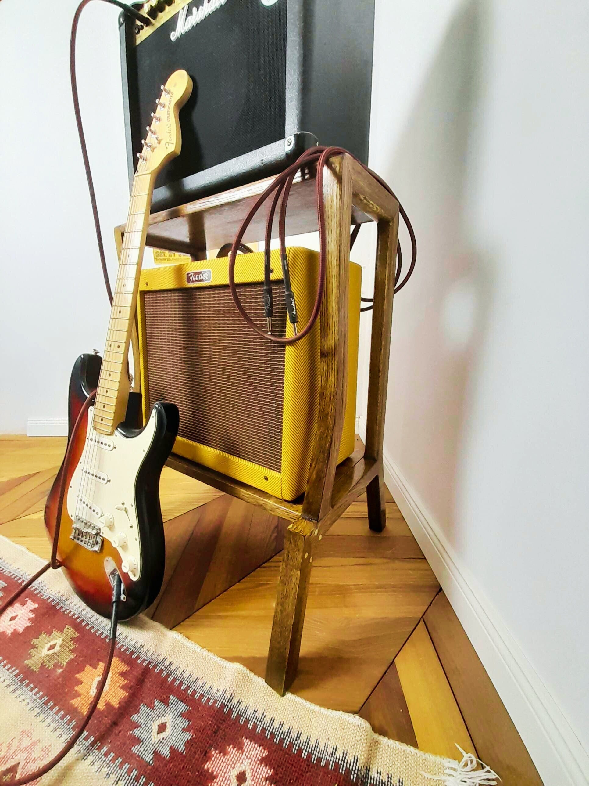 Custom Made Wooden Amp Heads