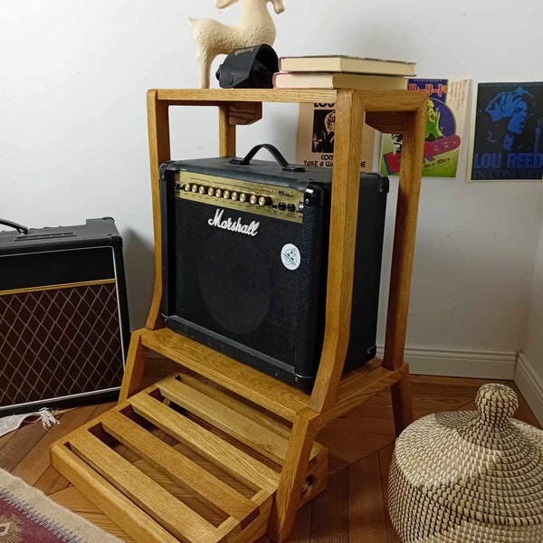 Wood Guitar Amplifier Stand - Etsy