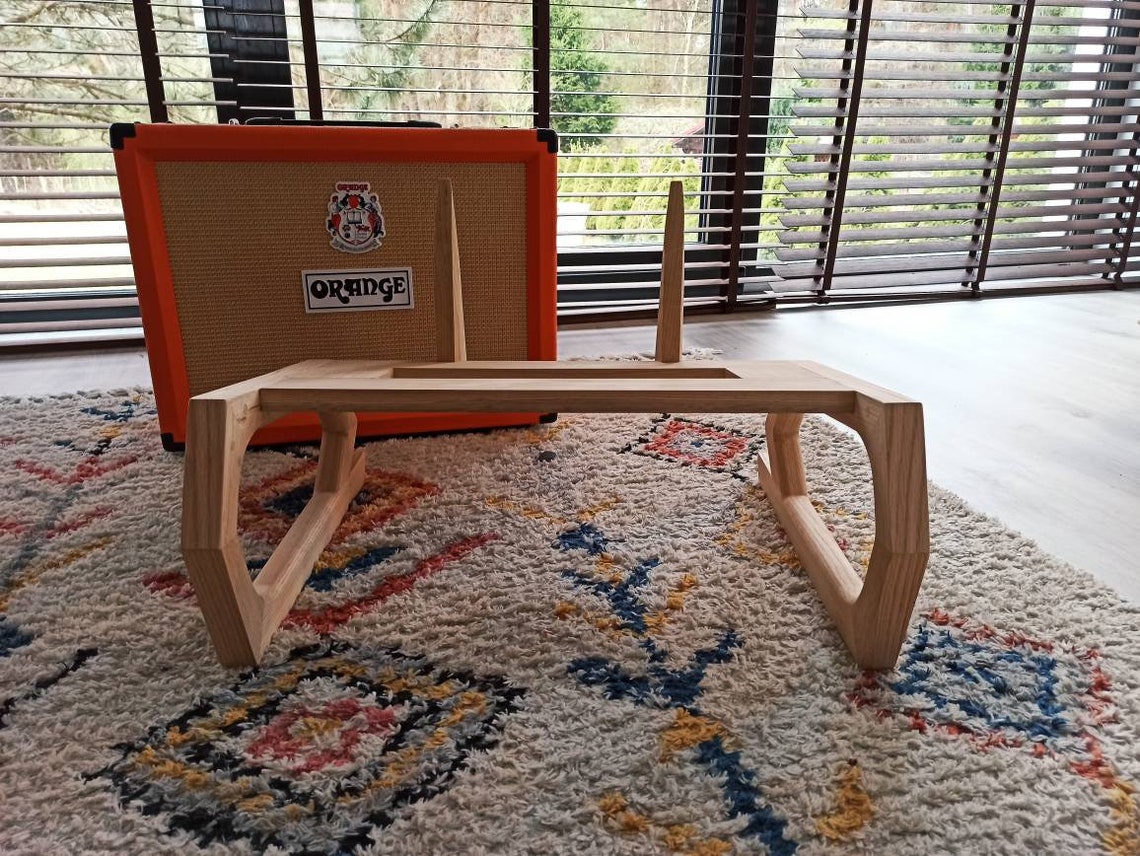 Lakefront Deluxe Amp Stand Custom Made Solid Wood Guitar - Etsy