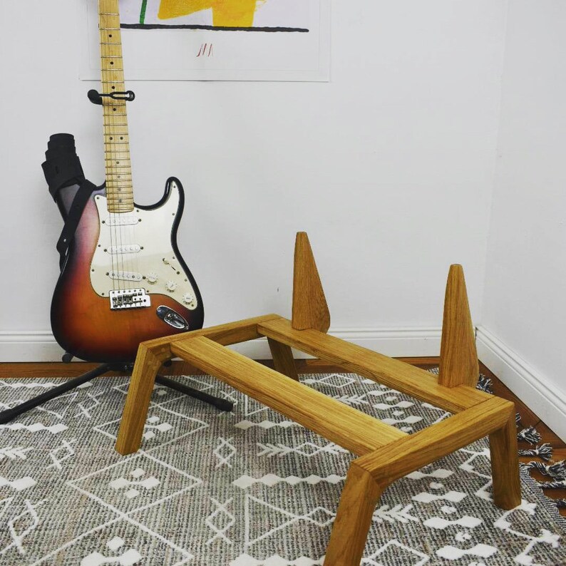 Lakefront Hi-amp Stand Custom Made Solid Wood Guitar - Etsy