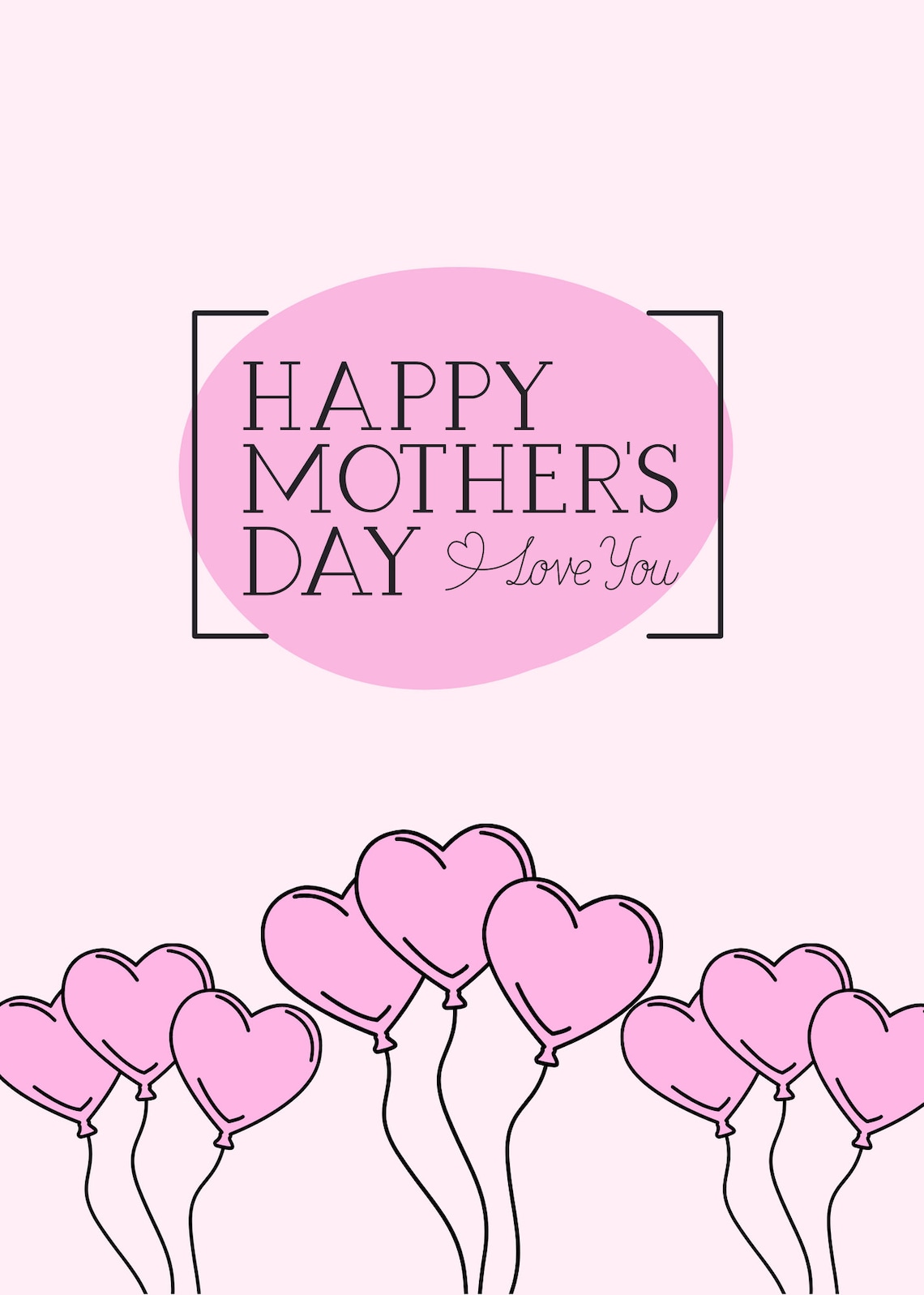 Floral Mothers Day Card Digital Card Mothers Day Card Etsy Uk