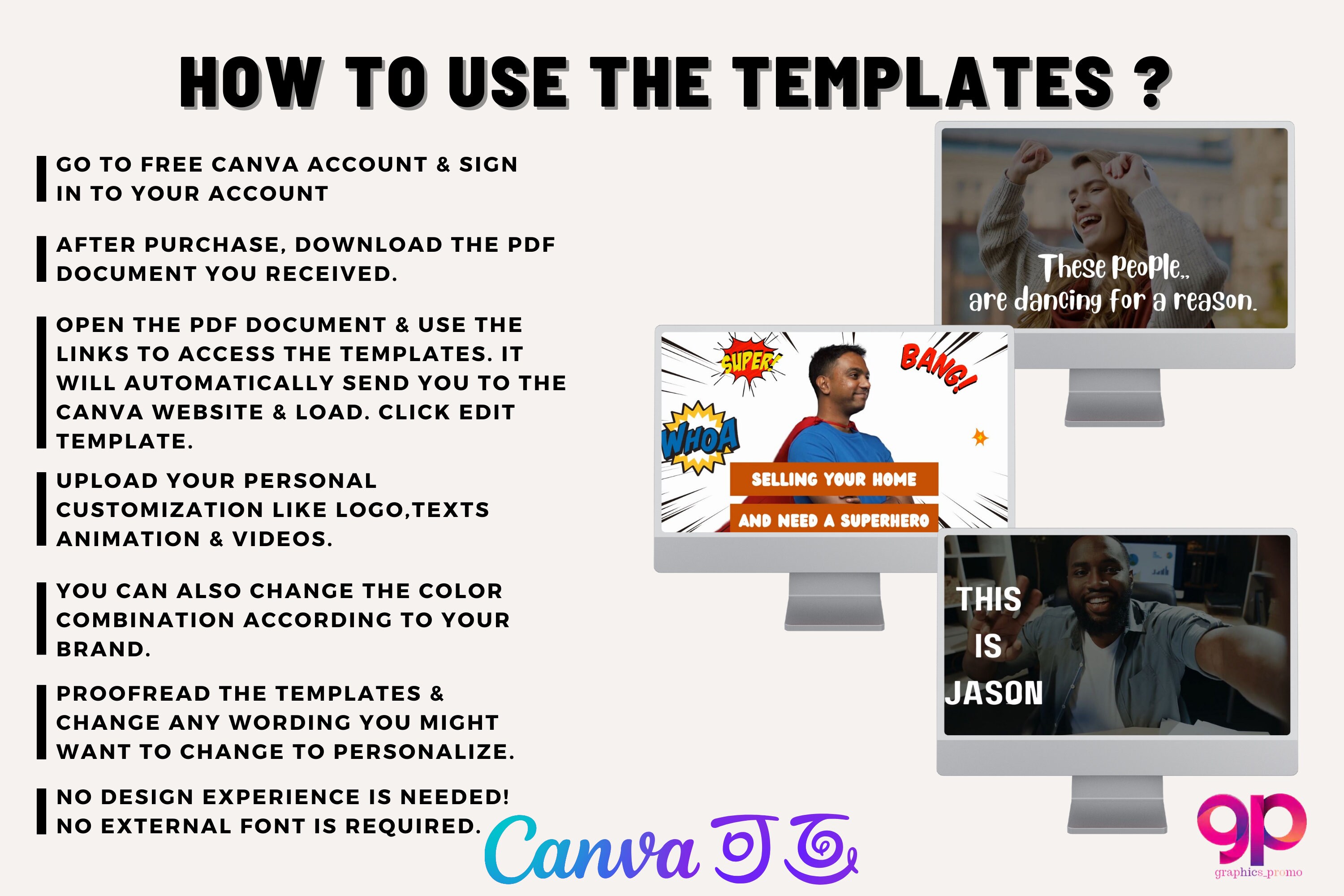 40 We Buy Houses Explainer Videos Fully Customizable in CANVA FREE Real Estate Investors REI 200 ...