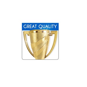 Achievement Trophy, Victory Cup Custom Award, Gold Cup Trophy With Free ...