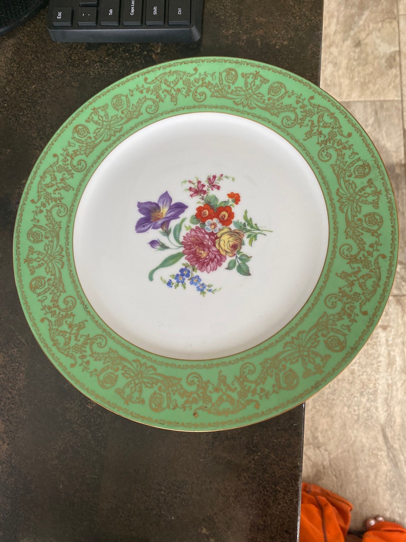 Puls Vintage Czechoslovakia Porcelain Plate - Etsy