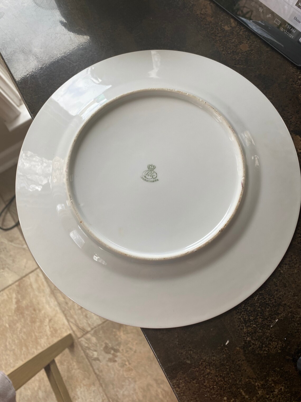 Puls Vintage Czechoslovakia Porcelain Plate - Etsy