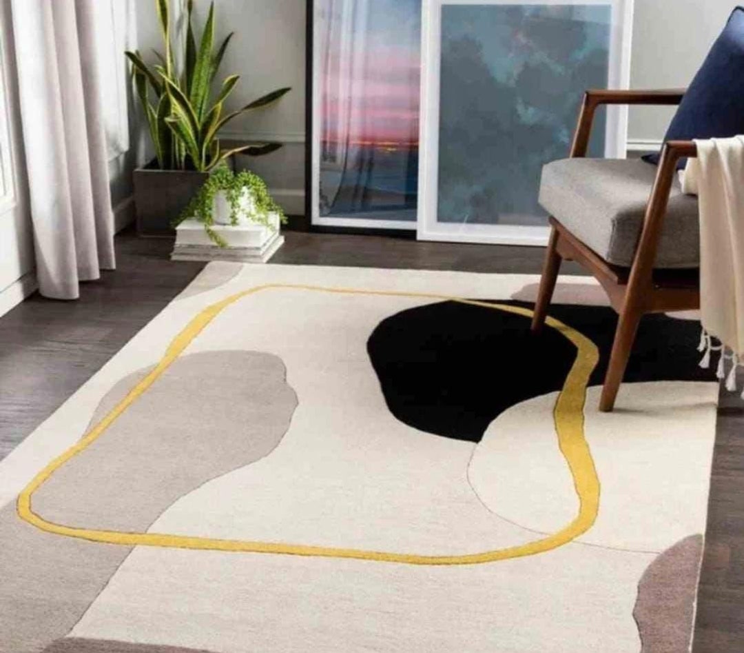 Luxury Modern Handtufted Rug, All Cut Rug, Modern Rug, Woolen Rugs ...
