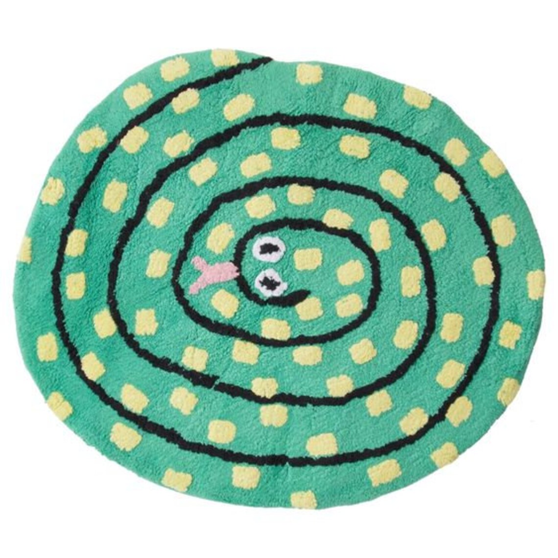 Modern Rugs for Kids Room Round Hand-tufted Rug /100% Wool Area Rug for ...