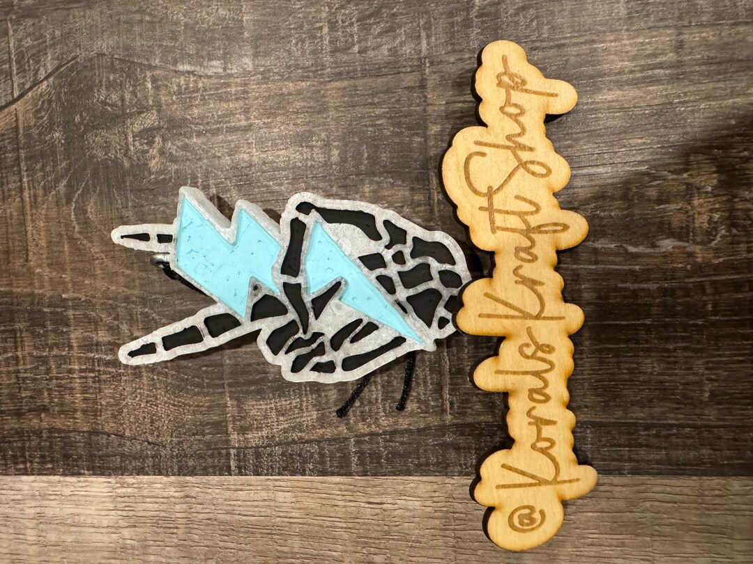 Skeleton Hand With Bolt, Skeleton Hand Freshie, Bolt Freshie, Car ...