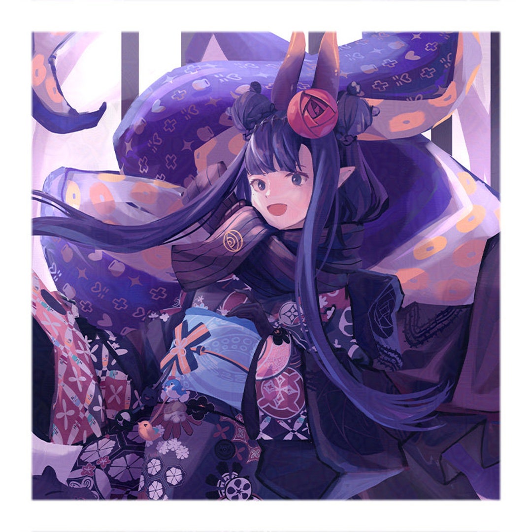 Ninomae Ina'nis [3] New Year Costume - A6/A5/A4/A3 Art Print - Etsy