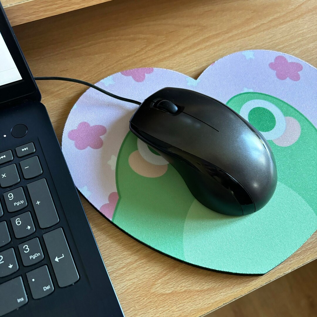 Kawaii Froggy Mousepad | Cute, Desk Mat, Stationery, Frog, Comfort ...