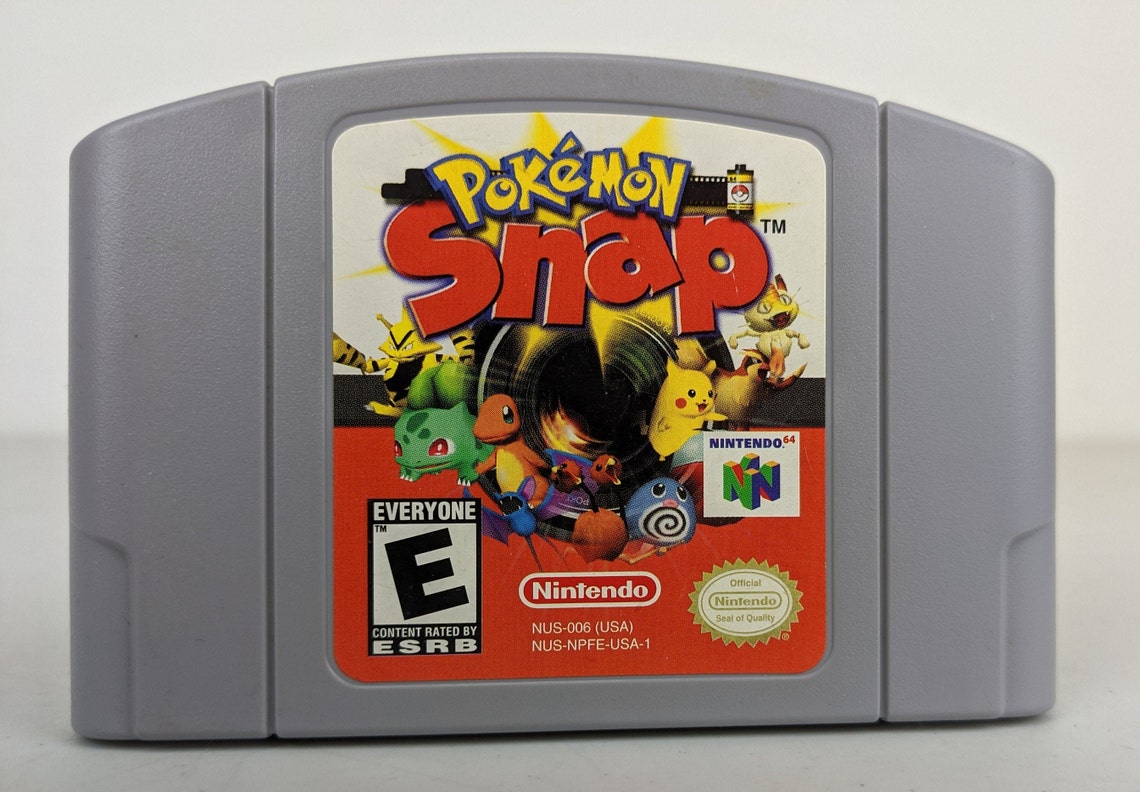 Pokemon Snap Authentic Nintendo N64 Game - Etsy