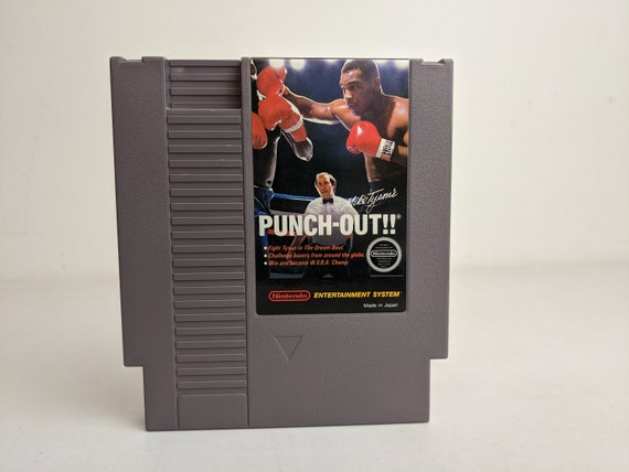 Mike Tyson's Punch-Out Authentic Nintendo NES Game | Etsy