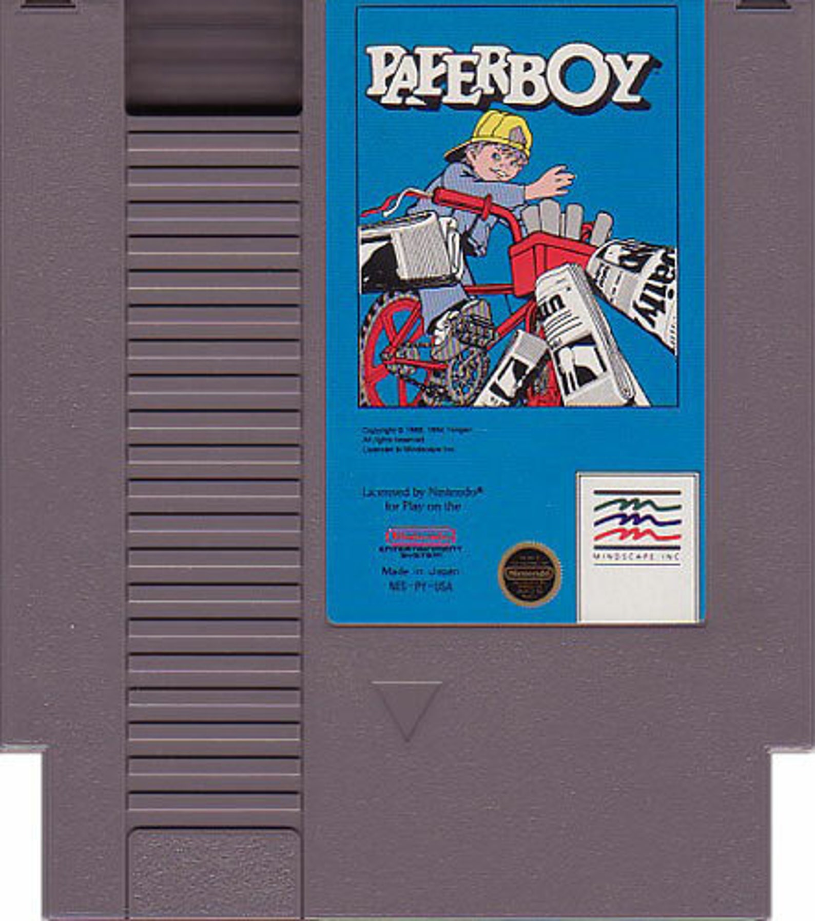 Paperboy Authentic Nintendo NES Game - Etsy New Zealand