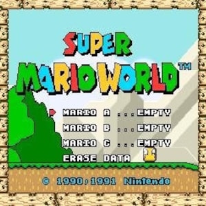 Super Mario World - Authentic Nintendo SNES Game - Etsy