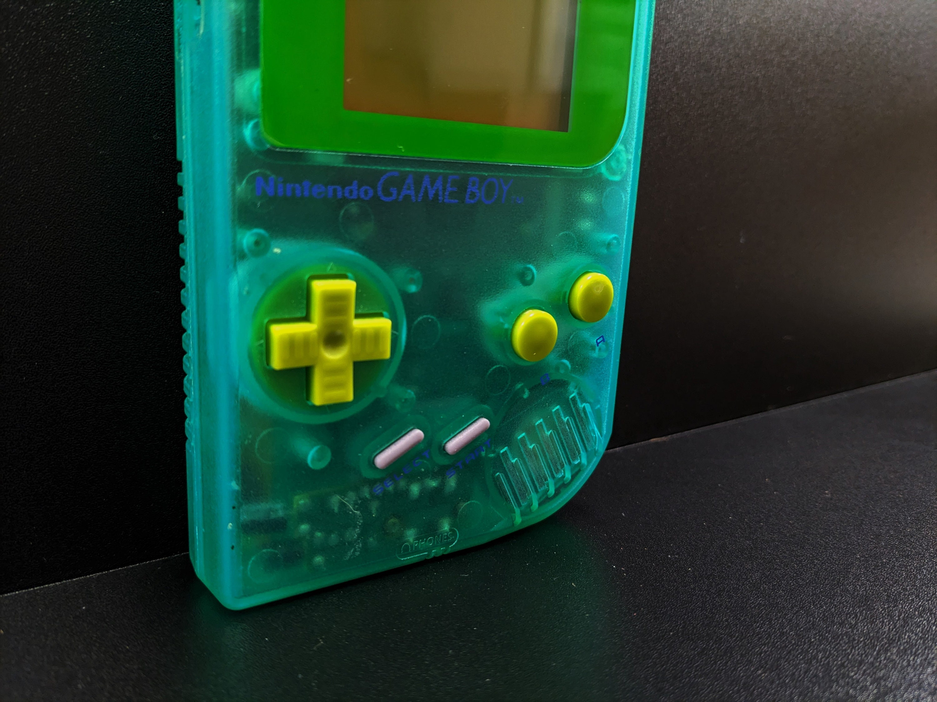 Original Nintendo Game Boy DMG With Upgraded Shell, New Screen ...
