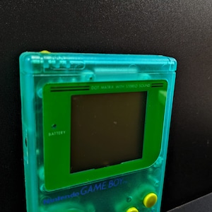 Original Nintendo Game Boy DMG With Upgraded Shell, New Screen ...