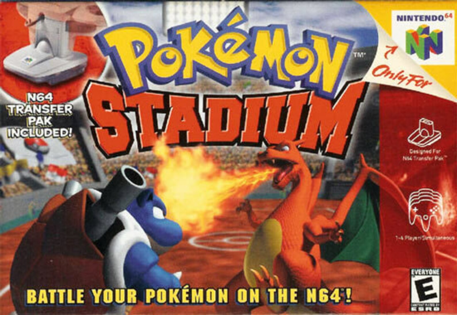 Pokemon Stadium Authentic Nintendo 64 N64 Game - Etsy