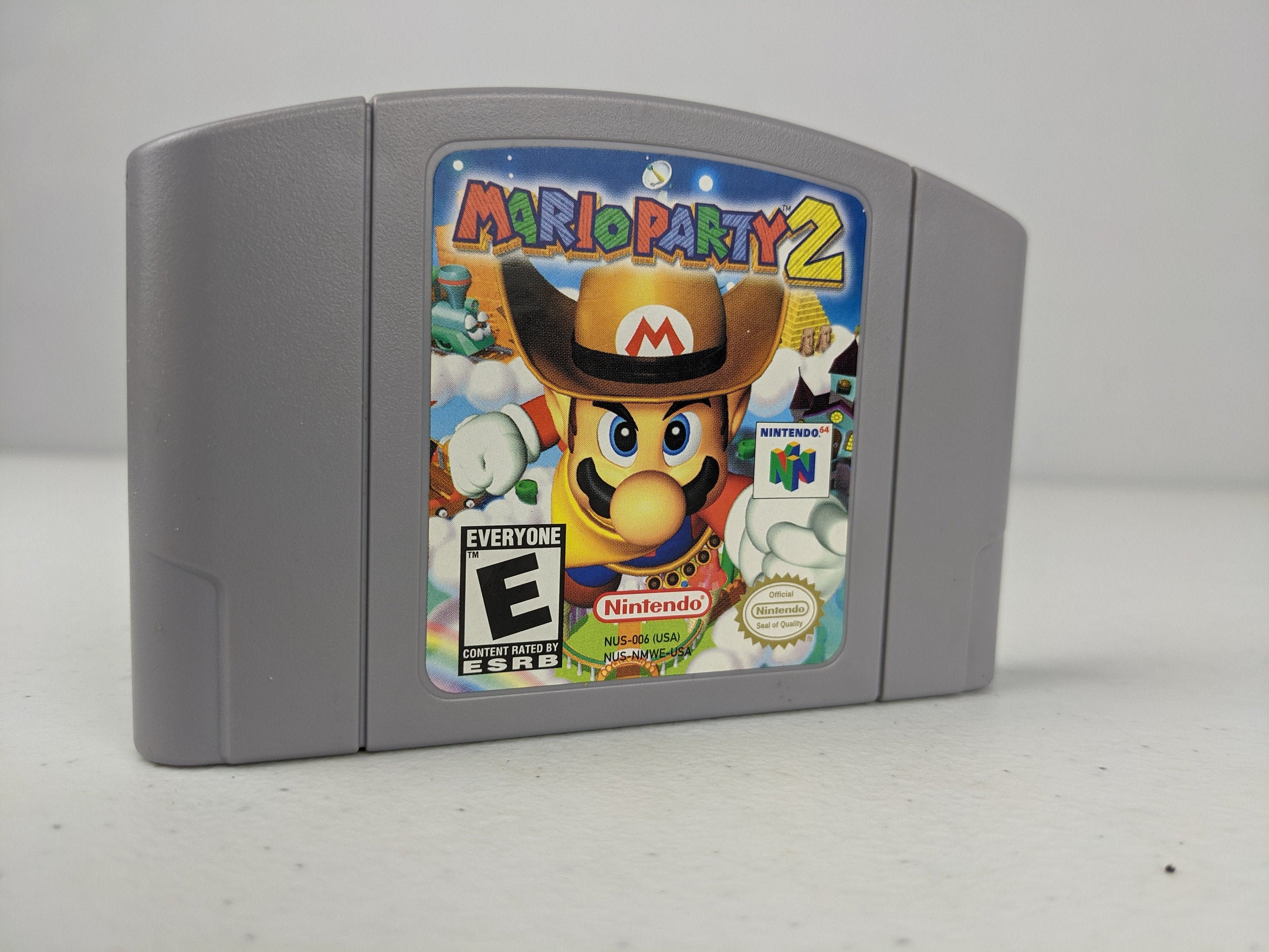 Mario Party 2 Authentic Nintendo N64 Game Etsy