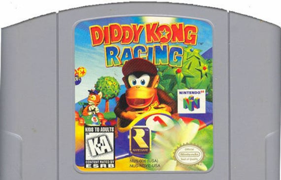 Nintendo 64 donkey kong racing store