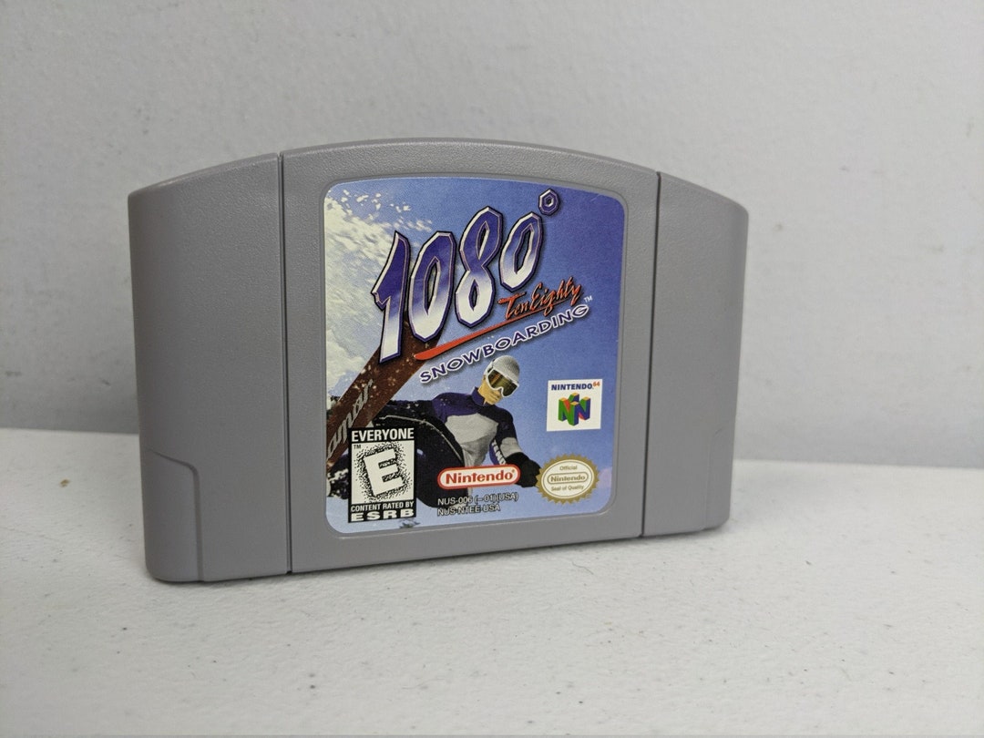 1080 Snowboarding - Authentic Nintendo 64 N64 Game - Etsy