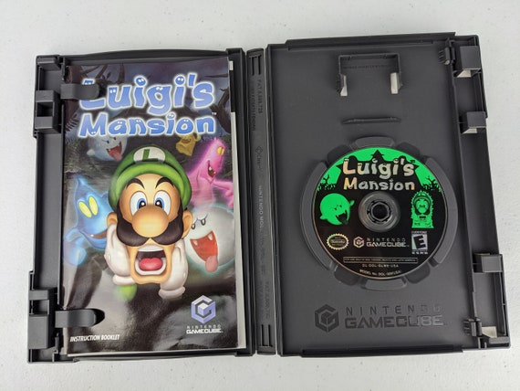 Luigi s Mansion Authentic Nintendo Gamecube Game Etsy