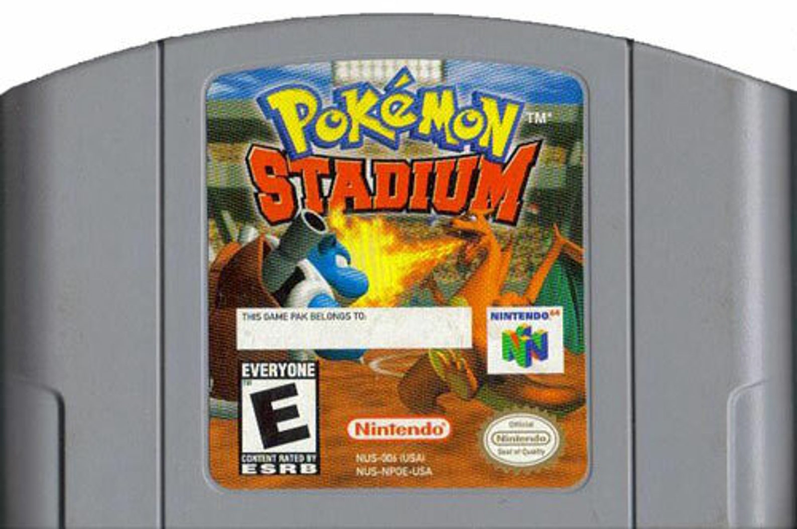 Pokemon Stadium Authentic Nintendo 64 N64 Game - Etsy
