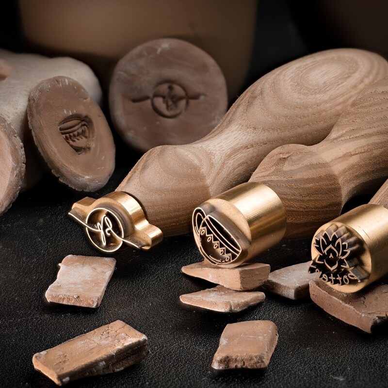 Pottery Signature Stamp - Etsy