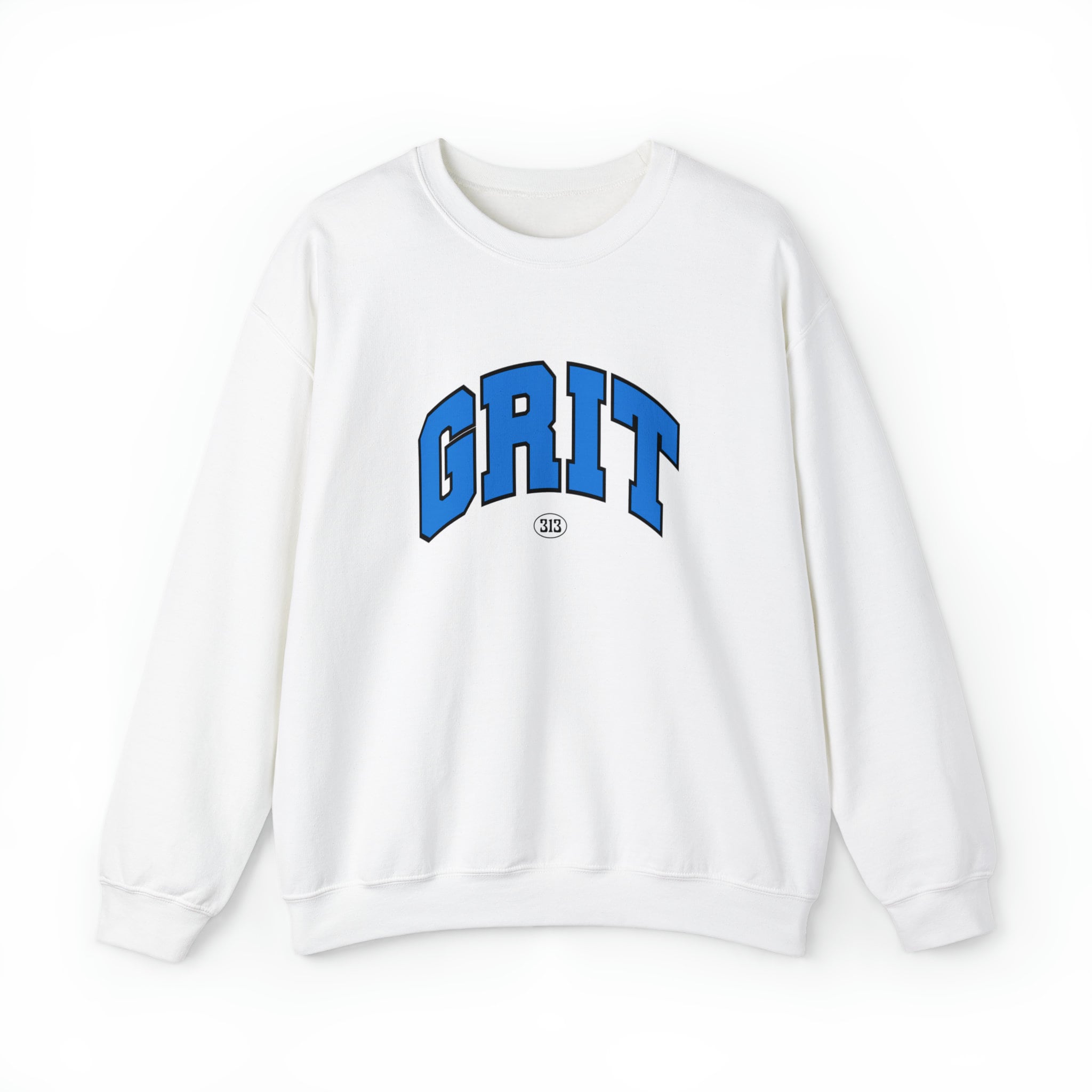 Grit Detroit Crewneck, 313 Crewneck, Lions Sweatshirt, Detroit ...
