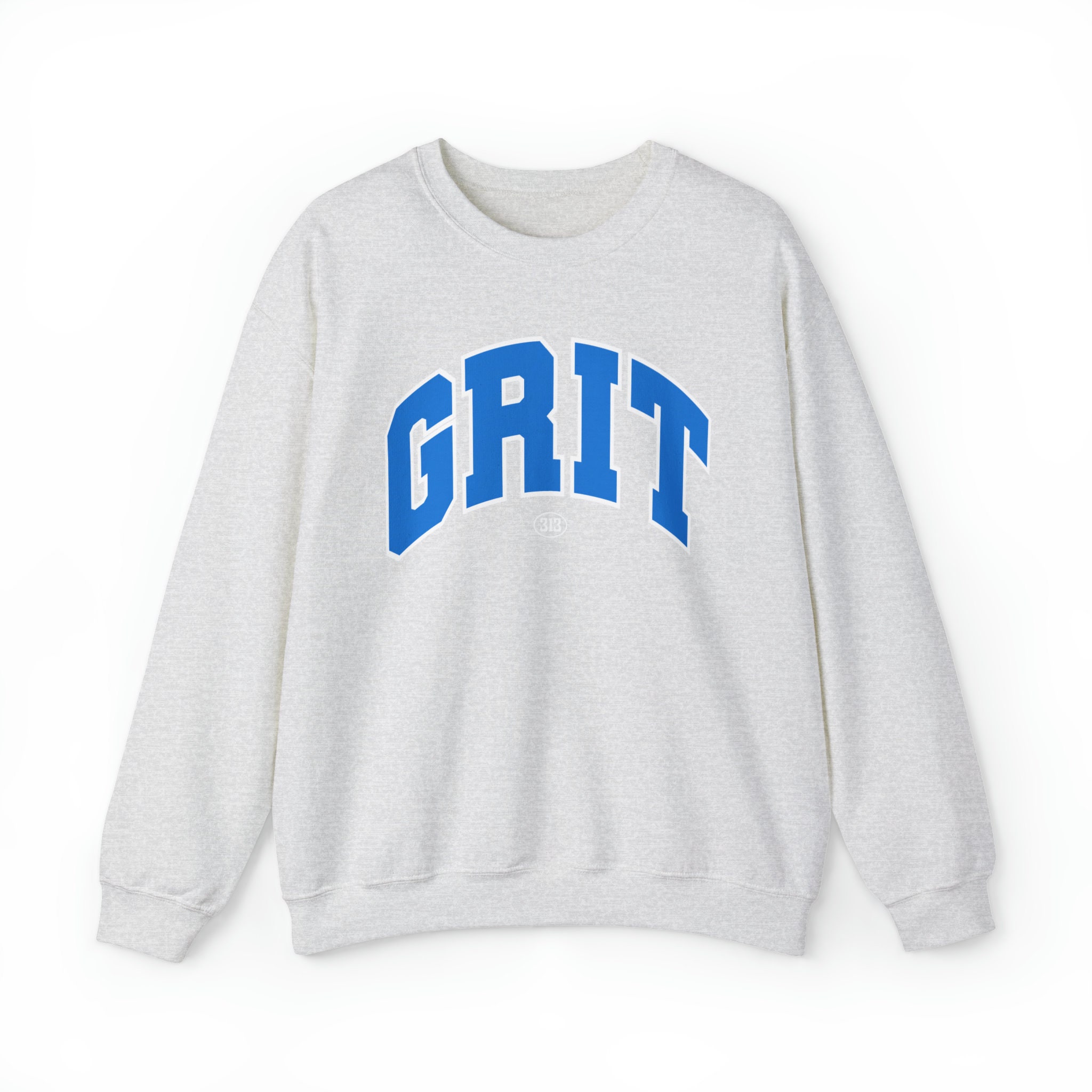 Grit Detroit Crewneck, 313 Crewneck, Lions Sweatshirt, Detroit ...