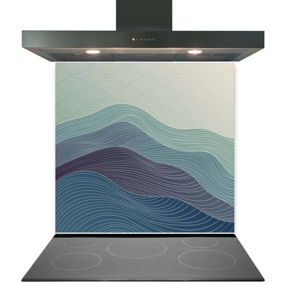 Glass Splashback for Kitchen | Toughened and Heat Resistant Cooker ...