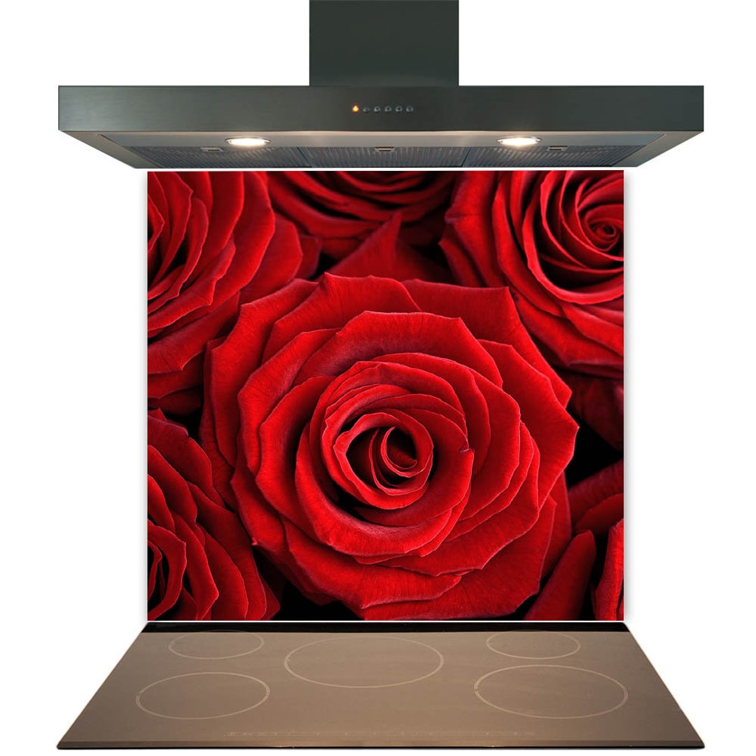 Kitchen Glass Splashback Toughened Tile Cooker Panel Any Size - Etsy