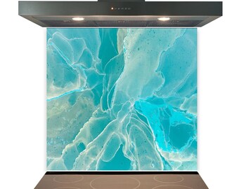 Kitchen Glass Splashback Toughened Cooker Panel - Etsy UK