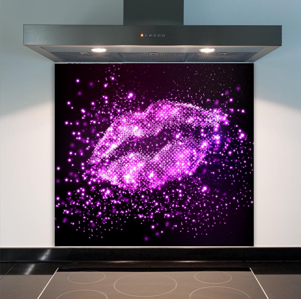 Kitchen Glass Splashback Toughened Tile Cooker Panel Any Size | Etsy