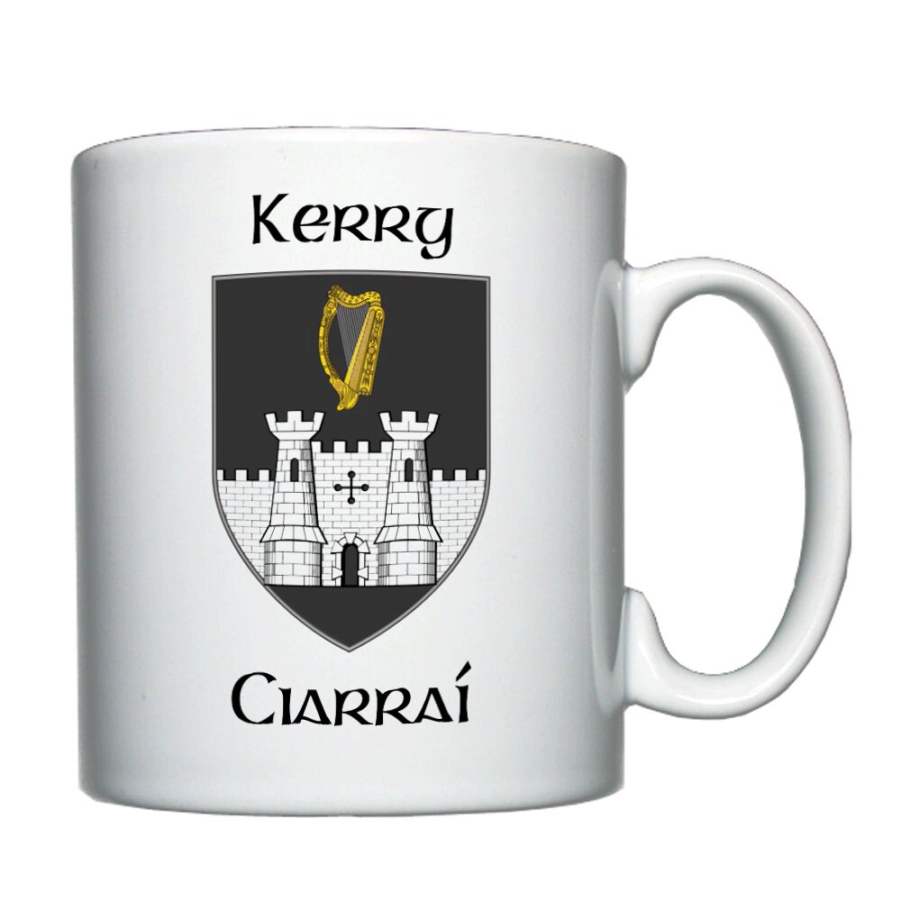 County Kerry Coat of Arms Personalised Mug - Etsy