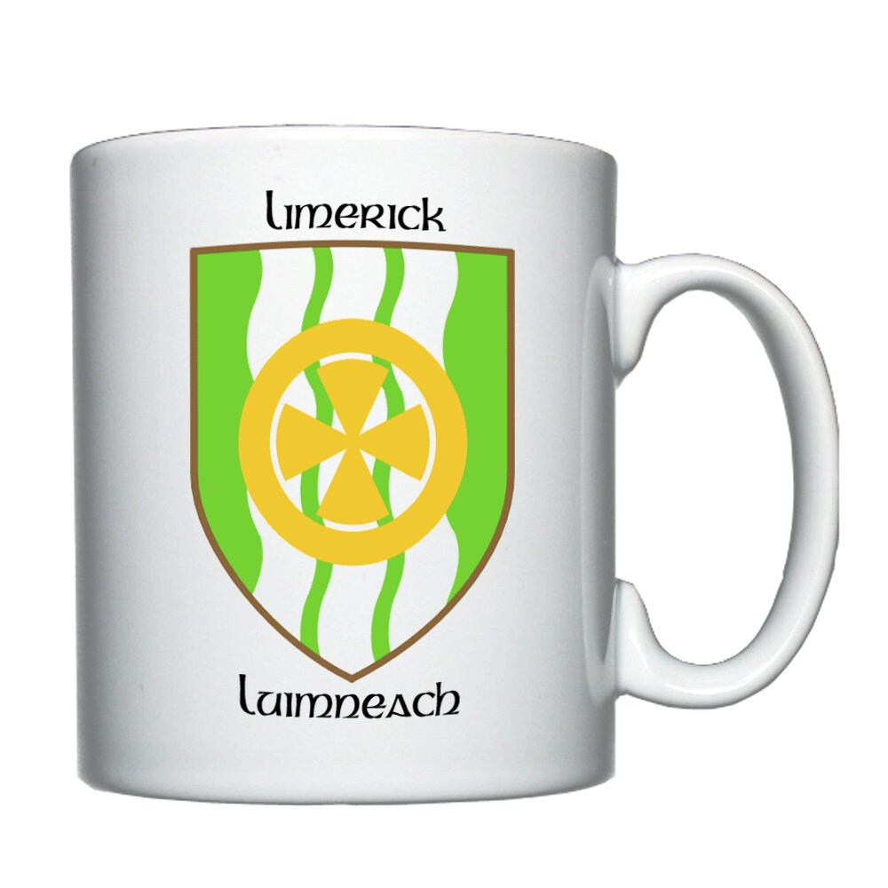 County Limerick coat of arms Personalised Mug | Etsy