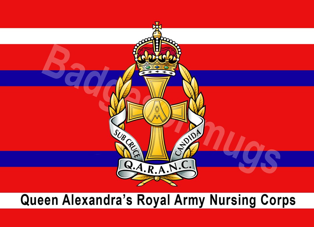 Queen Alexandra's Royal Army Nursing Corps, QARANC, Personalised Metal ...