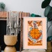 Wheel of Fortune Tarot Card Print Tarot Card the Wheel of Fortune Card ...