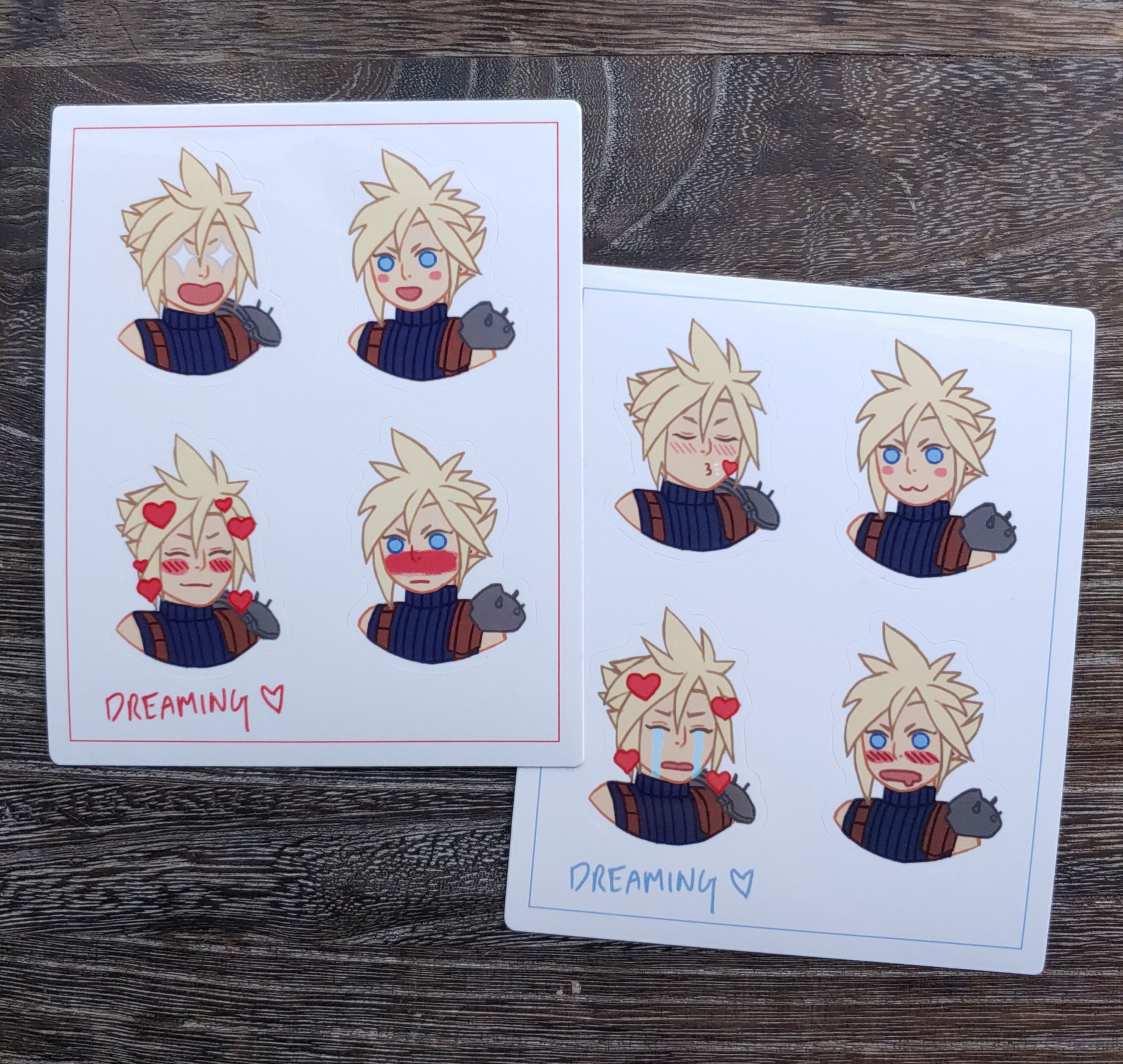 Zakkura Vinyl Sticker Sets - Etsy