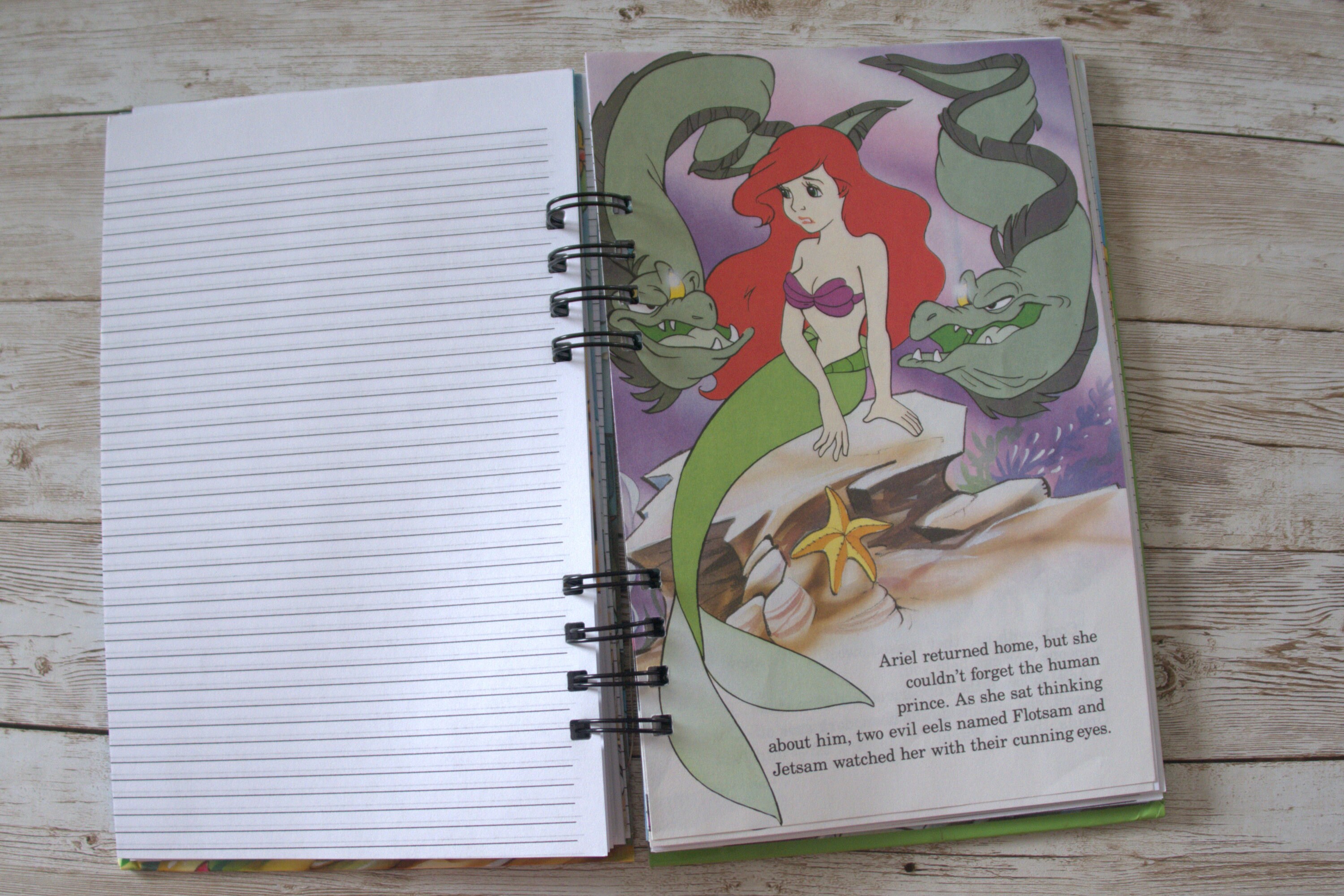Little Mermaid Wonderful World of Reading Journal - Etsy