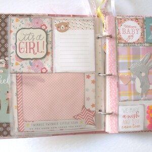 Baby Girl 6x8 Premade Scrapbook - Etsy