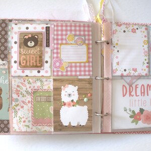 Baby Girl 6x8 Premade Scrapbook - Etsy
