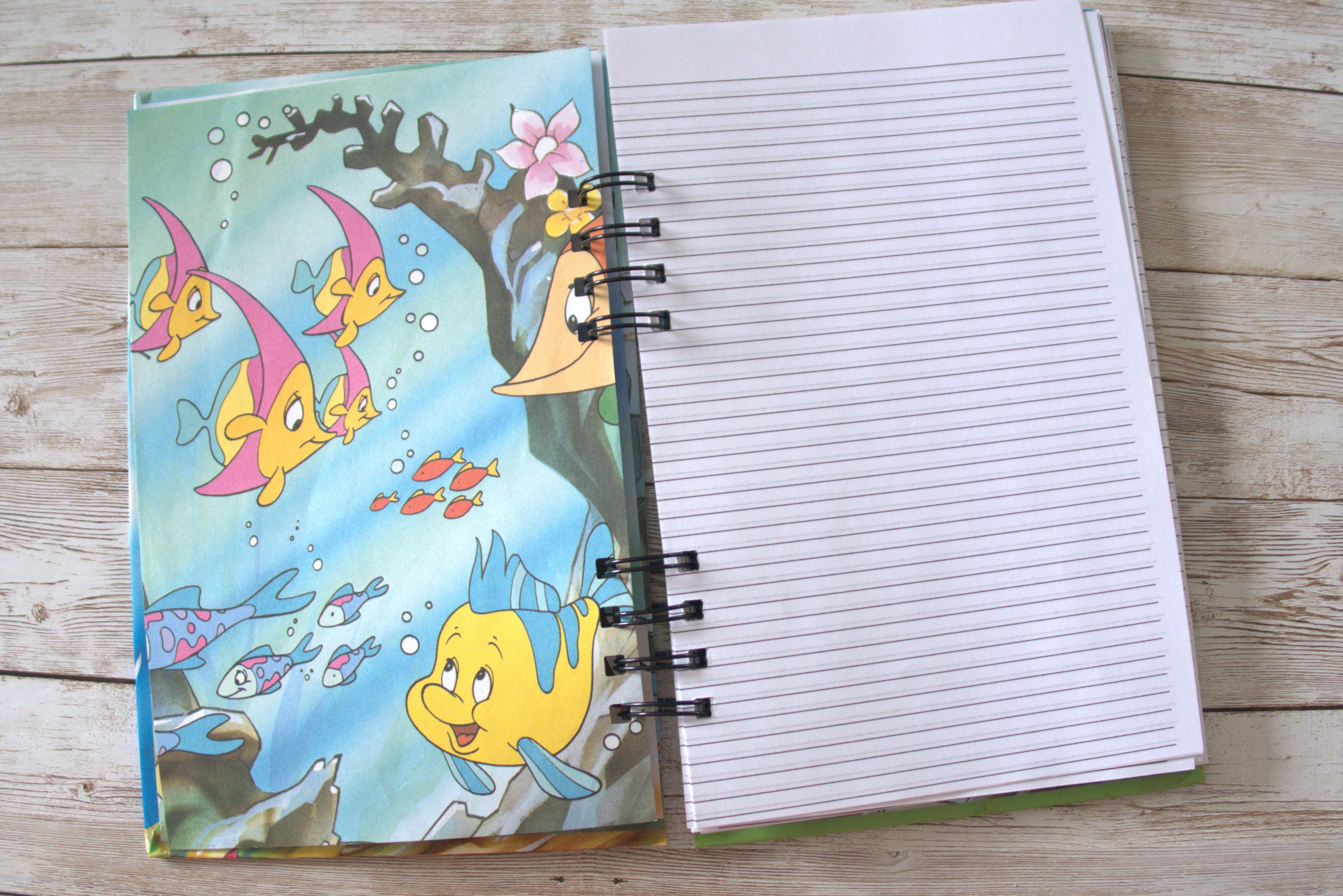 Little Mermaid Wonderful World of Reading Journal - Etsy