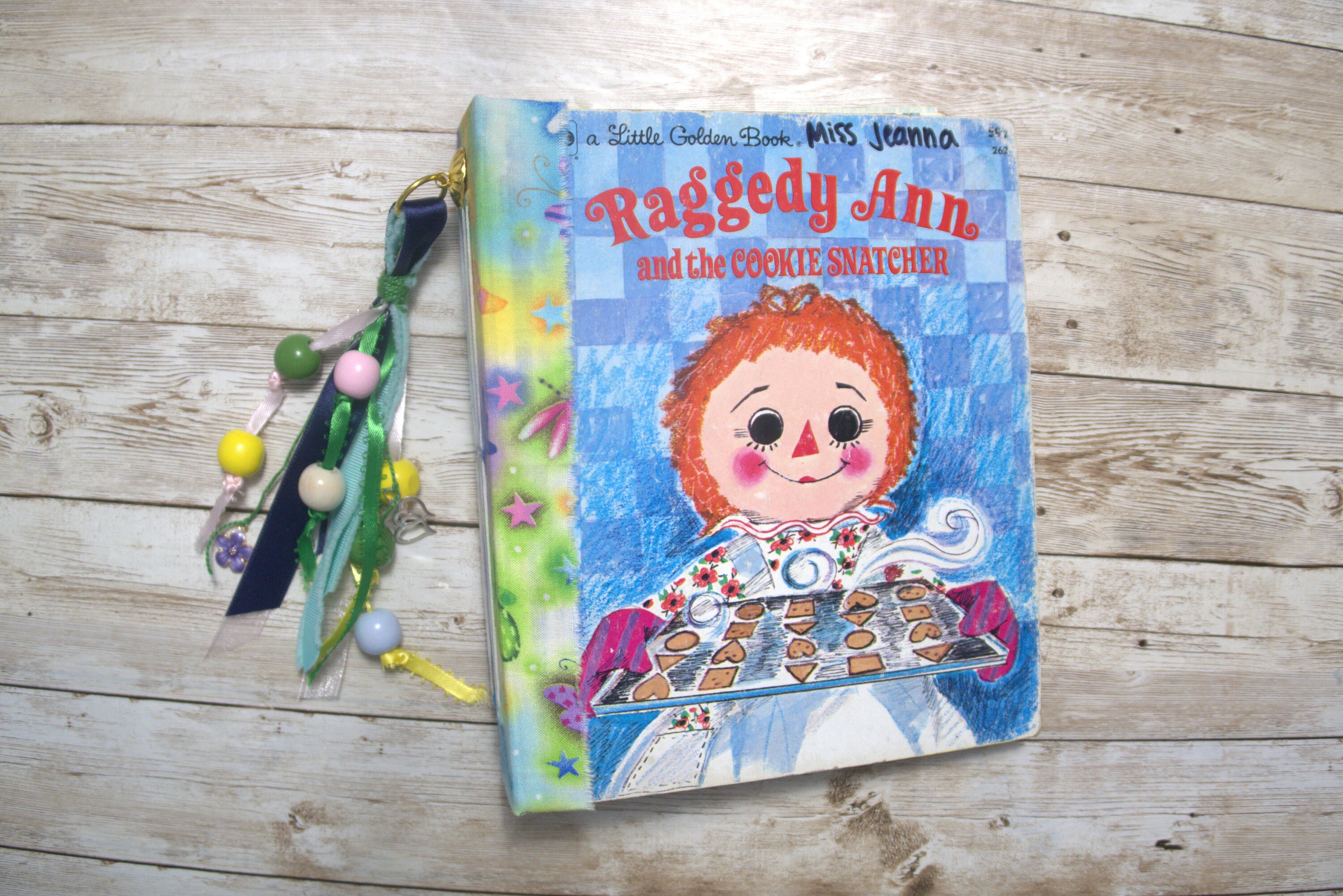 Little Golden Book Junk Journal-raggedy Ann and the Cookie Snatcher - Etsy
