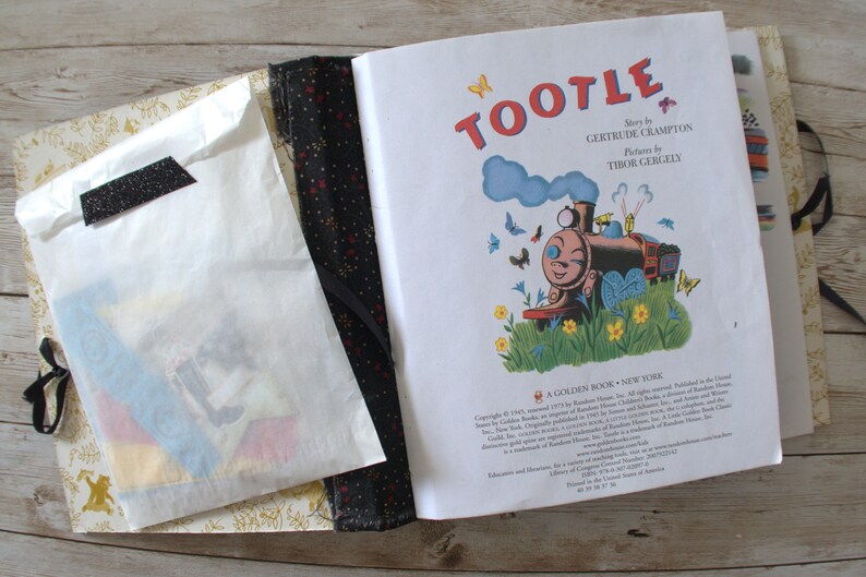 Little Golden Book Junk Journal-tootle - Etsy