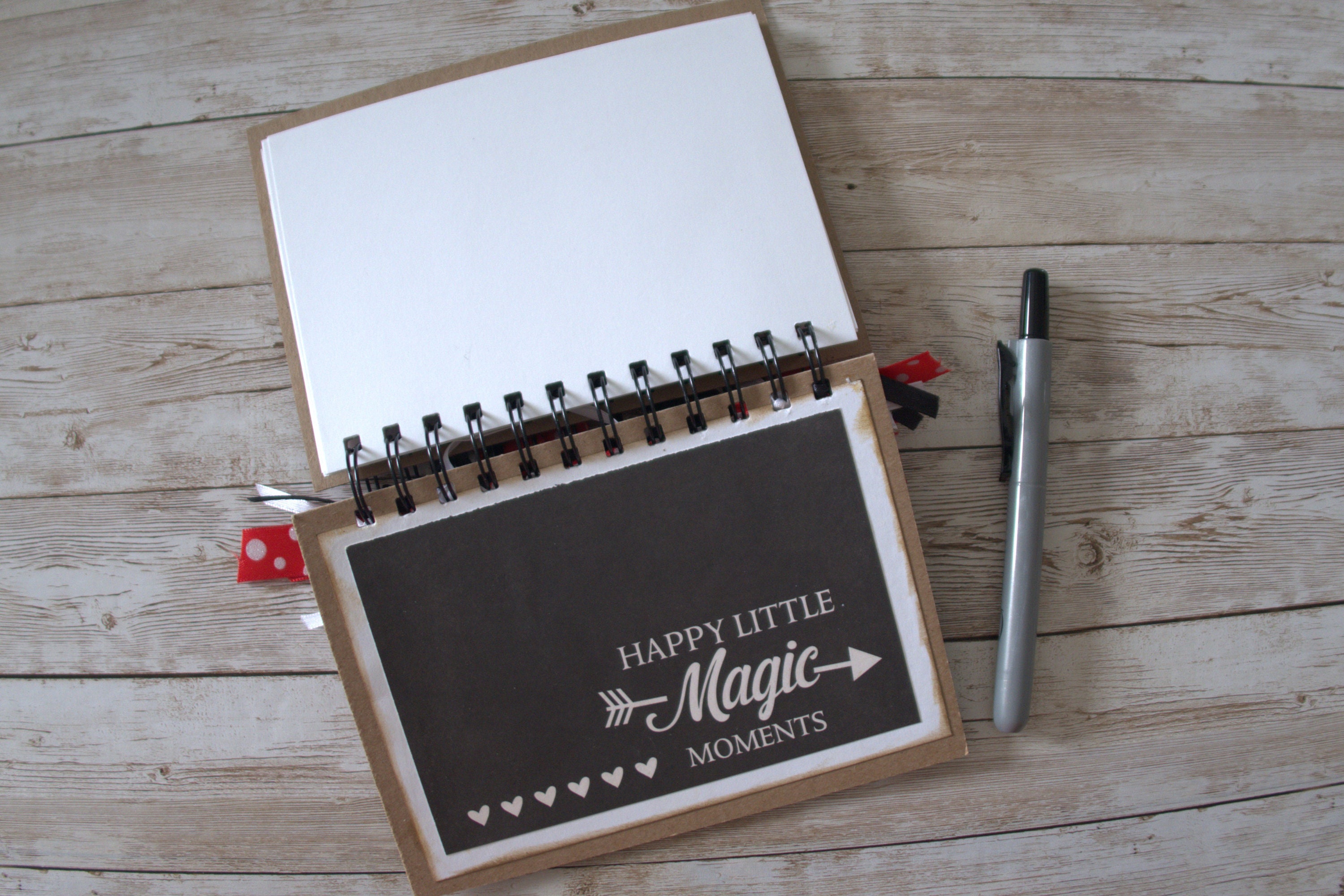 Autograph Book-polka Dot Hearts - Etsy