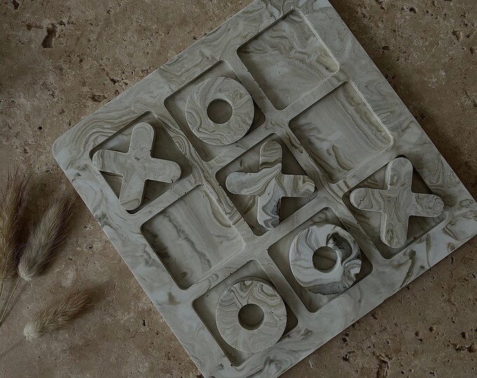 Tic Tac Toe Game Set, Paint Your Own Game Board, DIY Arts and Crafts ...