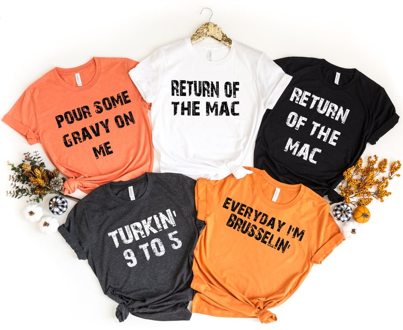 Family Thanksgiving Shirts Thanksgiving Puns Shirt Funny - Etsy