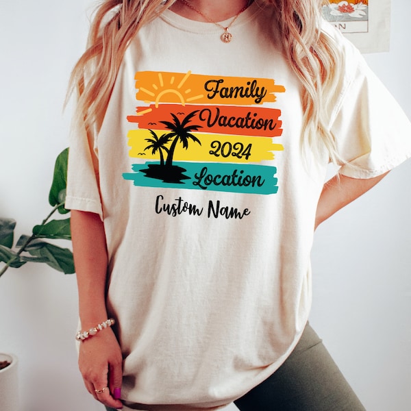 Funny Family Customization Vacation Shirts - Etsy
